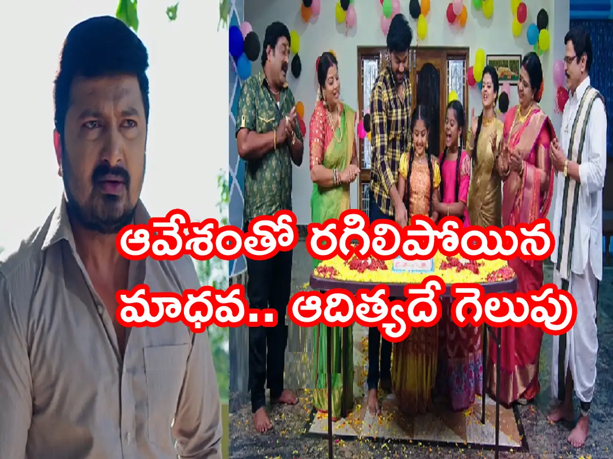 Devatha Serial,Devatha జనవరి 27 ఎపిసోడ్: తండ్రిగా గెలిచిన ఆదిత్య.. మాధవ ఉగ్రరూపం - adithya feels ...