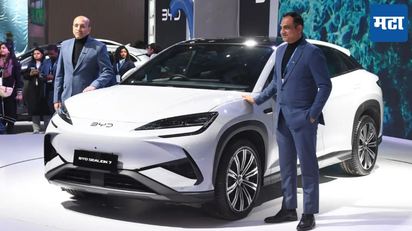 BYD Sealion 7 Electric SUV Unveiled at Auto Expo 2025, check this ...
