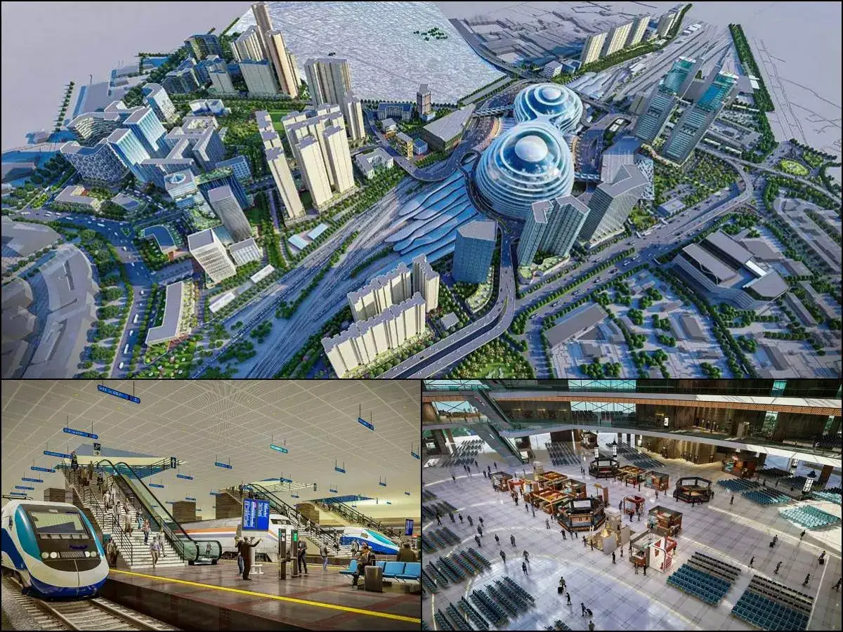 new delhi railway station redevelopment plan see 3d model pics of ndls ...