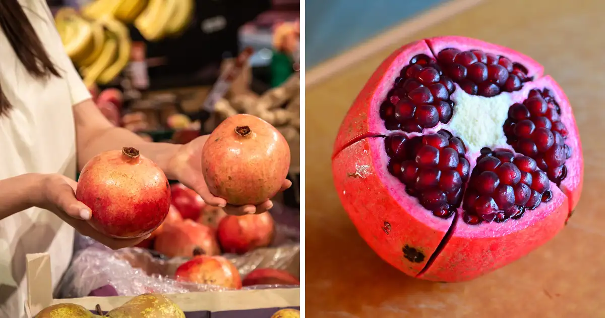 How To Choose Red Pomegranate,ताजे लाल अनार से हो सकता है किडनी स्टोन ...