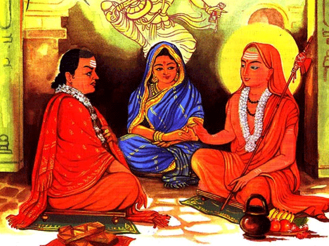 इस माला ने शास्त्रार्थ में शंकराचार्य को दिलाई थी मंडन मिश्र से जीत - shankaracharya won in the ...