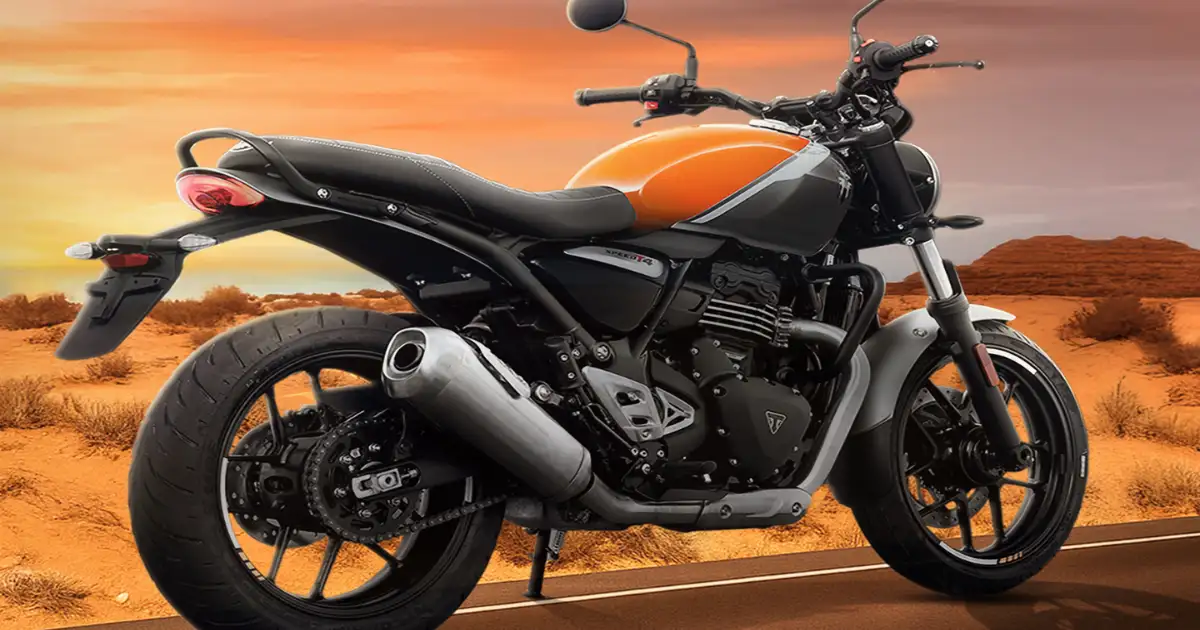 Triumph Speed T4 का नया Baza Orange कलर वेरिएंट भारत में लॉन्च, देखें ...