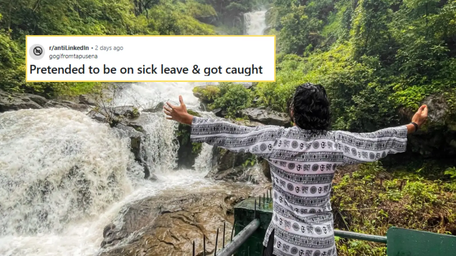 Employee Fake Sick Leave Exposed By Instagram Reel,पेट दर्द का बहाना ...