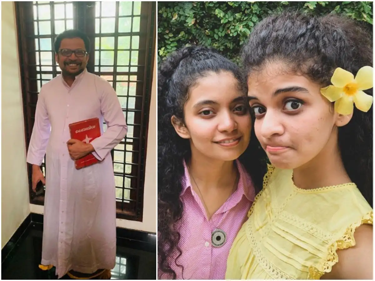 Anna Ben Fathers Day,ഫാദേഴ്സ് ഡേയിൽ അച്ഛനെ 'ഫാദ‍ർ' ആക്കി അന്ന ബെ ...