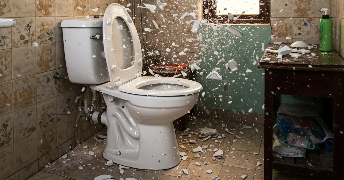 Toilet Seat Explodes Reason And Cleaning Precautions,टॉयलेट सीट में ...