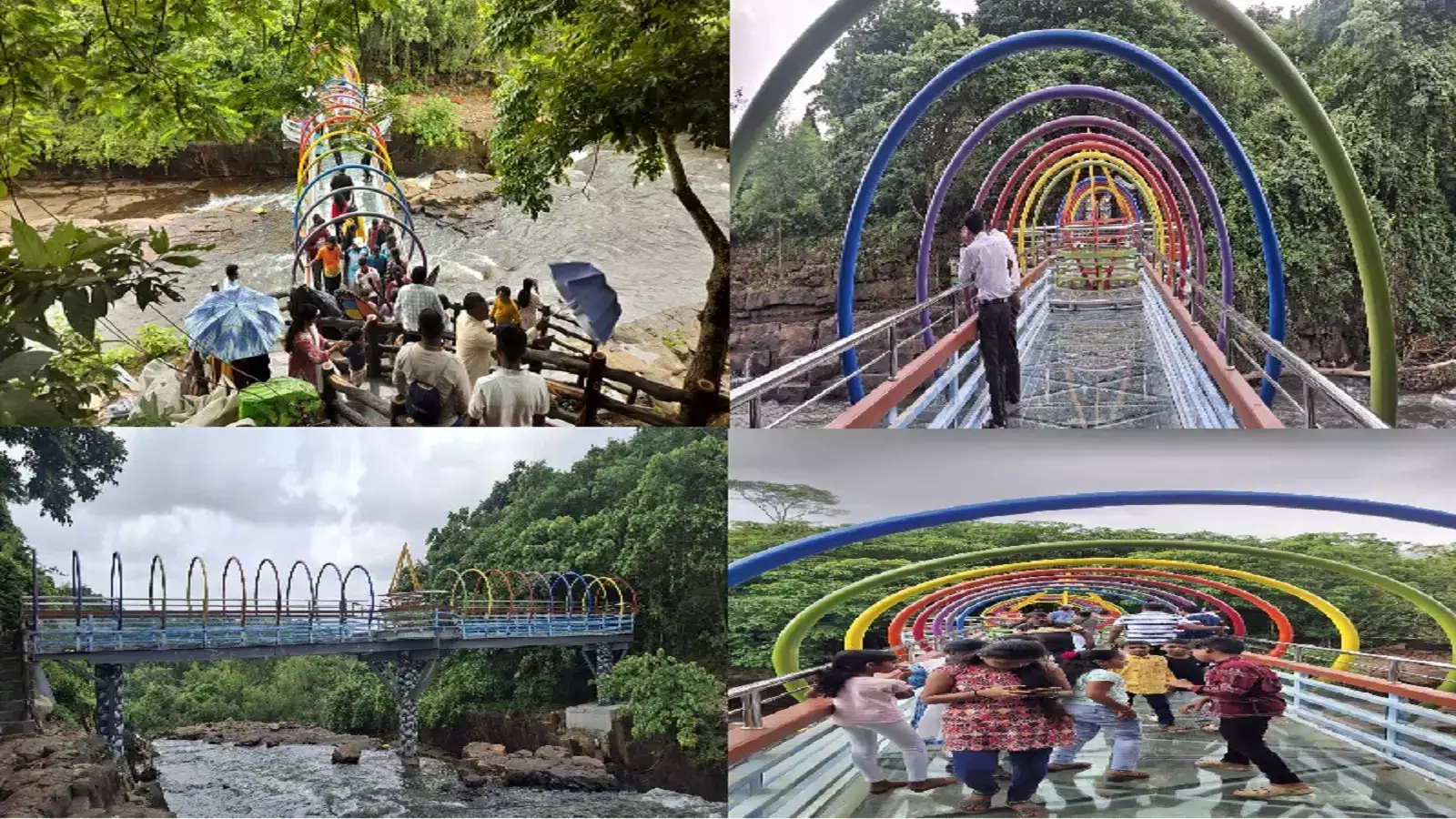 Napne Glass Bridge: तळकोकणात साकारला राज्यातील पहिला 'ग्लास ब्रिज ...