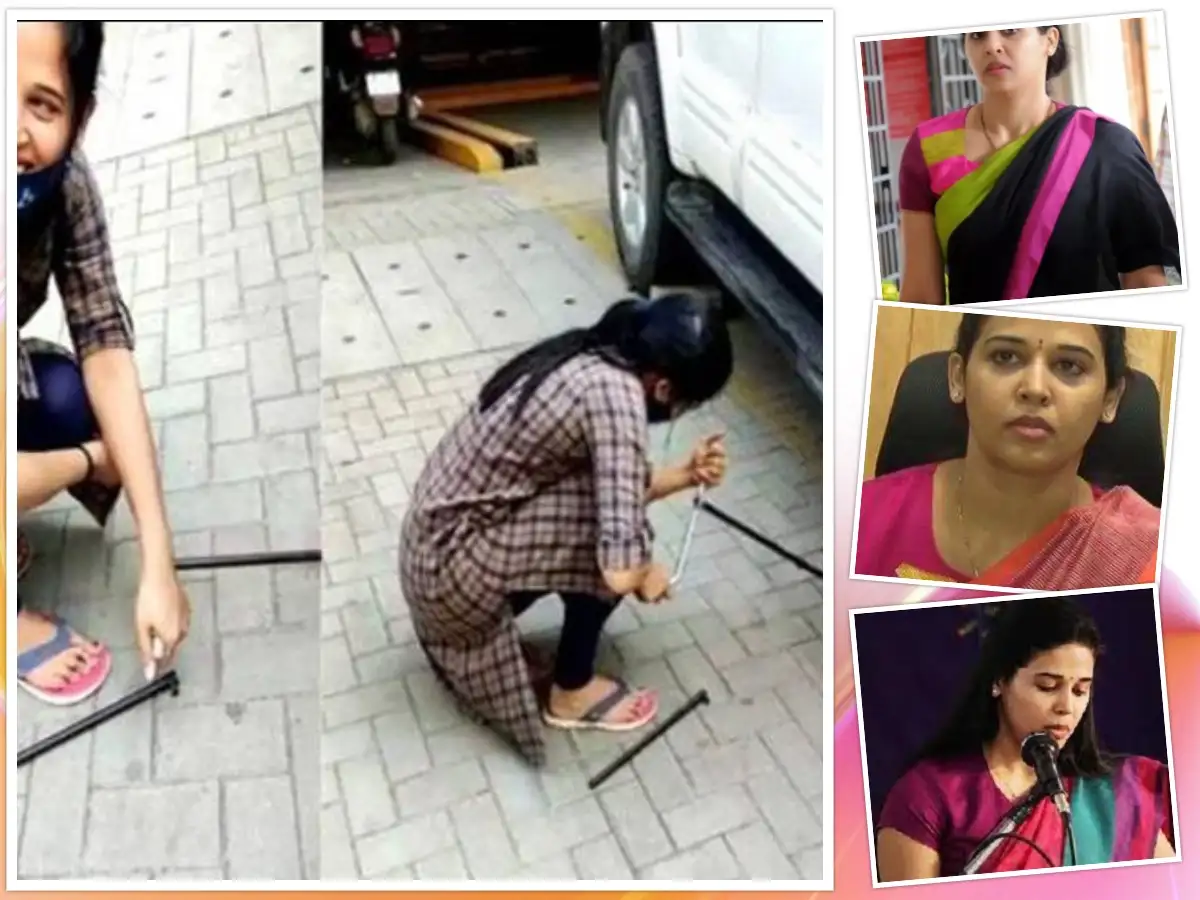 Collector Rohini Sindhuri,కారు టైరు మార్చిన కలెక్టర్‌.. రోహిణి సింధూరి ...