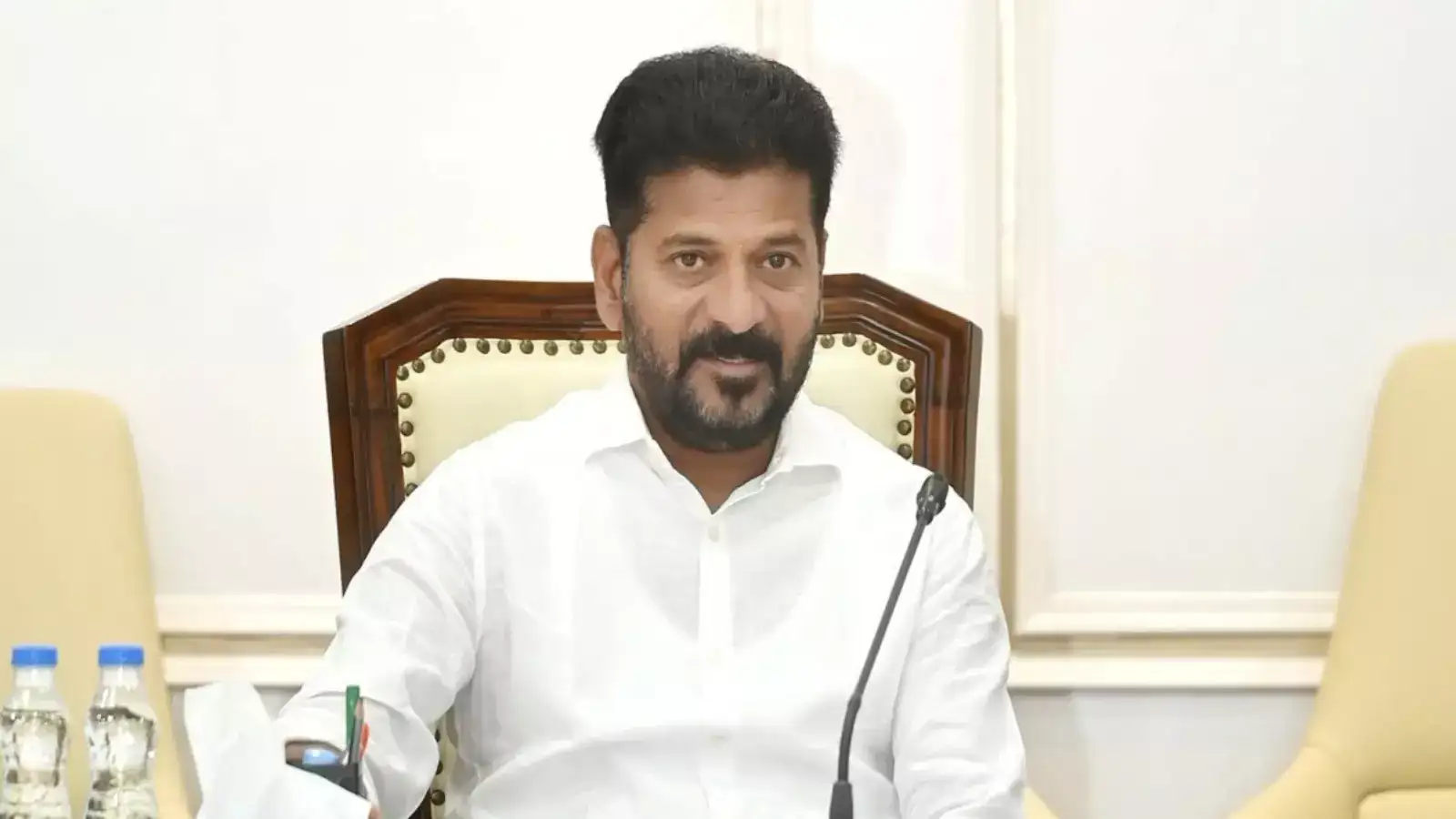Telangana CM Revanth Reddy Directs Officials to Take Over Buildings in ...