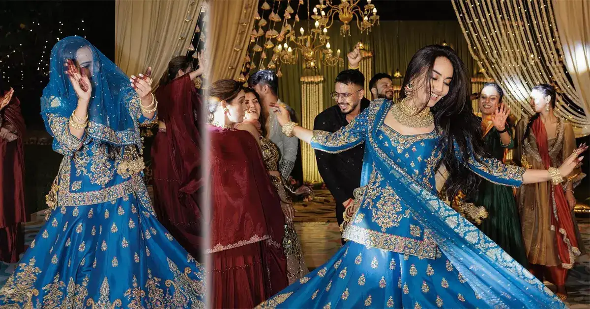 सुरभि ज्योति की संगीत सेरेमनी: घूंघट काढ़ दुल्हनिया ने खूब लगाए ठुमके ...