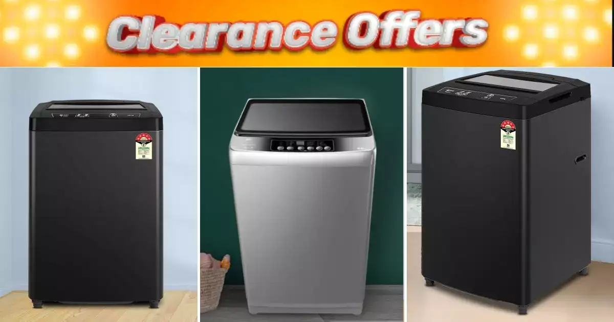 Today’s Deals: 45% तक की छूट पर खरीदें ये Washing Machines, Amazon ...