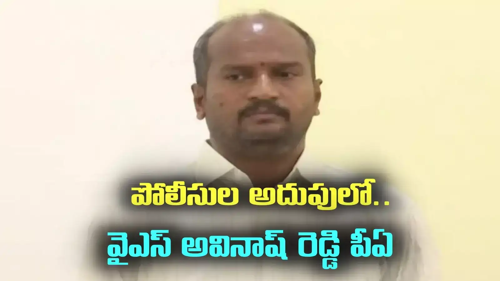 Ys Avinash Reddy Pa,పోలీసుల అదుపులో వైఎస్ అవినాష్ రెడ్డి పీఏ.. కోర్టు ...