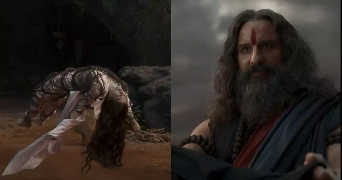 Adipurush Scene Explain Why Ravan Never Touches Sita; रावण सीतेला हात ...