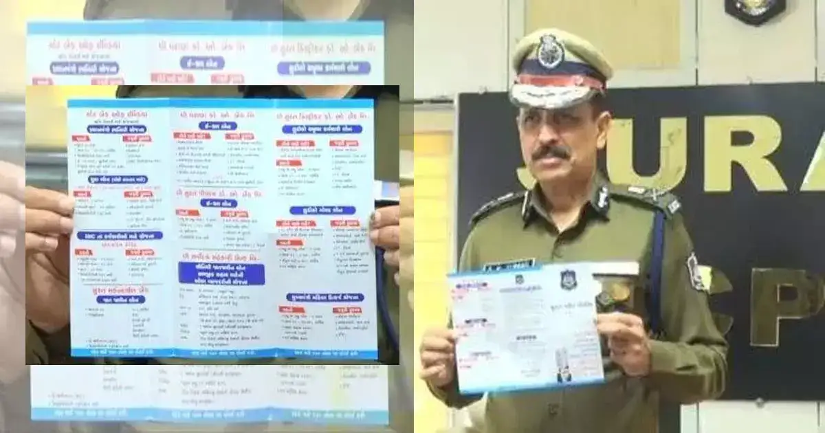 Surat Police Commissioner Ajay Tomar,लोगों को सूदखोरों से बचाने के लिए ...