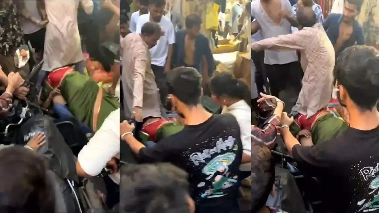 Mumbai Road Rage,ಮುಂಬೈನಲ್ಲಿ ಕಾರ್‌ಗೆ ಆಟೋ ರಿಕ್ಷಾ ಡಿಕ್ಕಿ: ರಸ್ತೆ ರಂಪಾಟಕ್ಕೆ ...