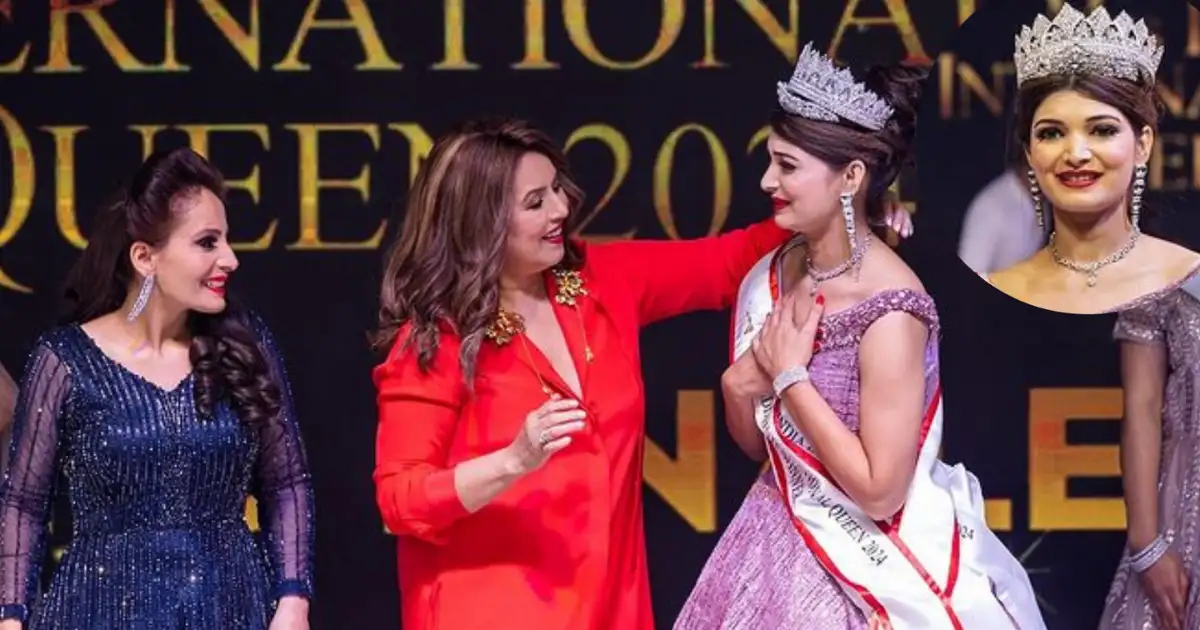 Mrs India International Queen 2024,UP के सेना के मेजर की पत्नी राधा ...
