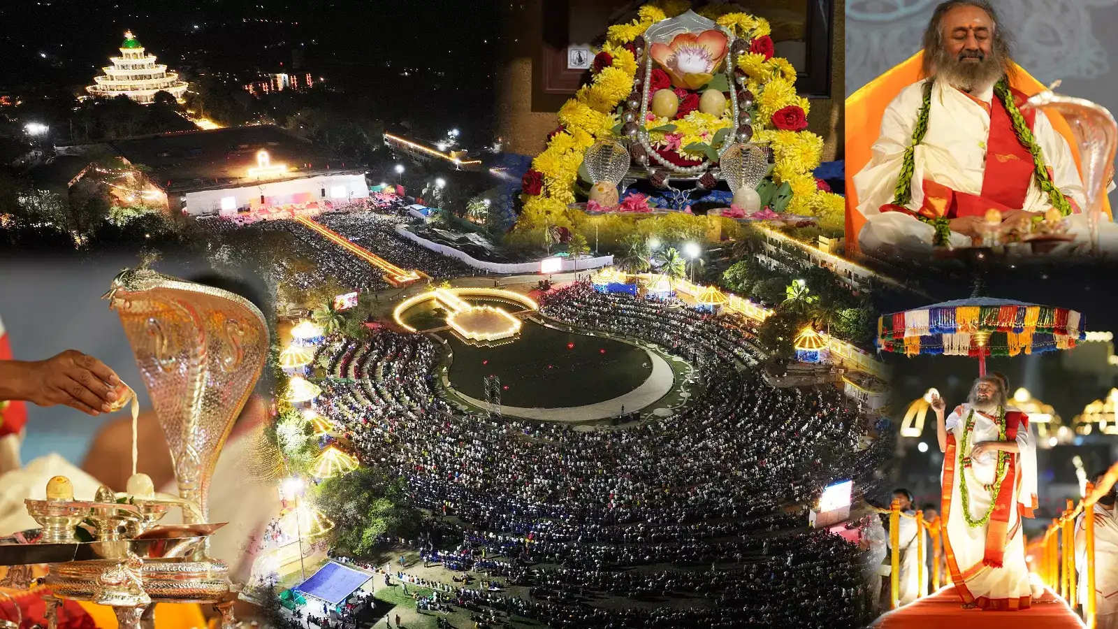 Art of Living Gurudev Sri Sri Ravi Shankar Maha Shivaratri Celebrations ...