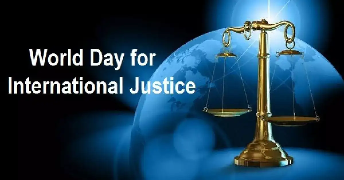 International Justice Day 2022,World Day for International Justice 2022: జులై 17.. అంతర్జాతీయ ...