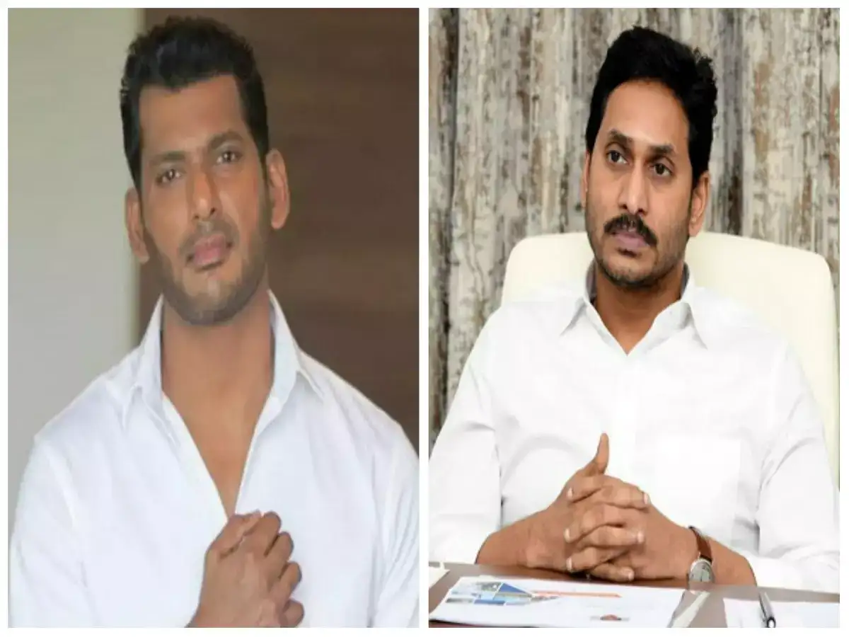 Hero Vishal To Meet Ys Jagan,నేడు ఏపీ సీఎం జగన్‌ను కలవనున్న హీరో విశాల్ ...