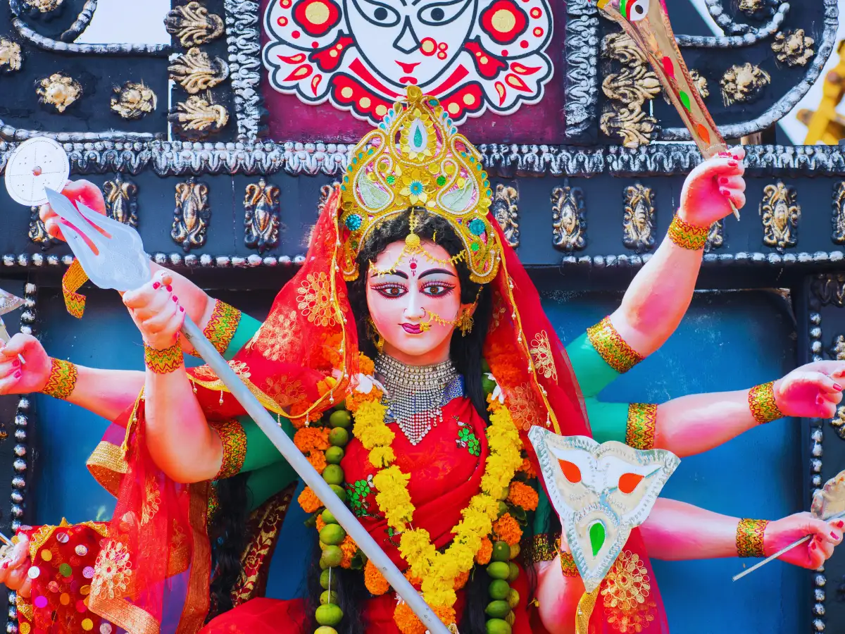 Navratri 2025 Devichi Aarti : दुर्गे दुर्घट भारी तुजवीण संसारी...!श्री ...