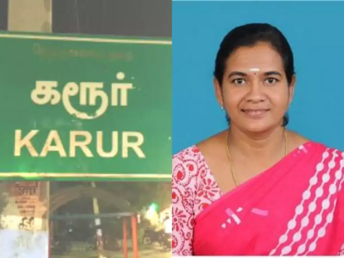 Karur Mayor Kavitha,சர்ச்சையில் சிக்கிய கரூர் மேயர் கவிதா! - karur corporation mayor kavitha ...