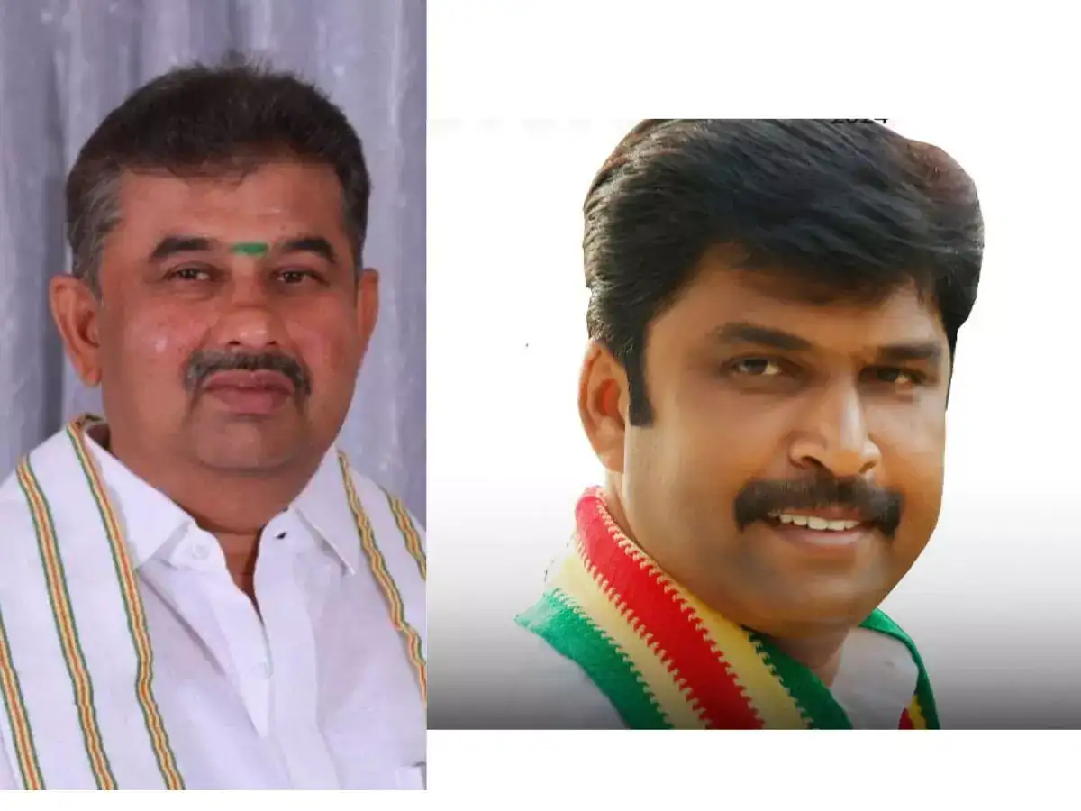 Kongunadu makkal desiya katchi New Candidate Matheswaran திமுக கூட்டணி ...