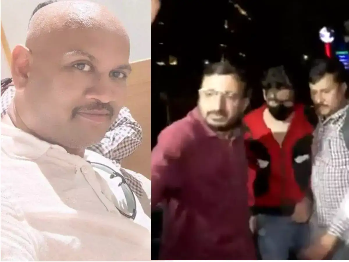 Manish Bhanushali,bhanushali and gosavi: ड्रग पार्टीवरील कारवाईतील मनीष ...