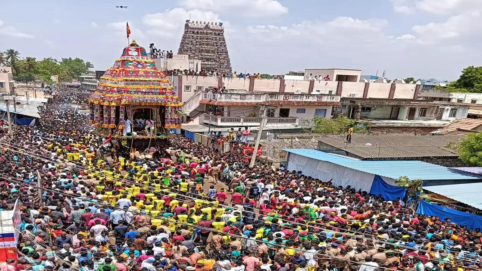 Chitrai Chariot Festival,சமயபுரம் மாரியம்மன் திருக்கோவிலில் சித்திரை ...
