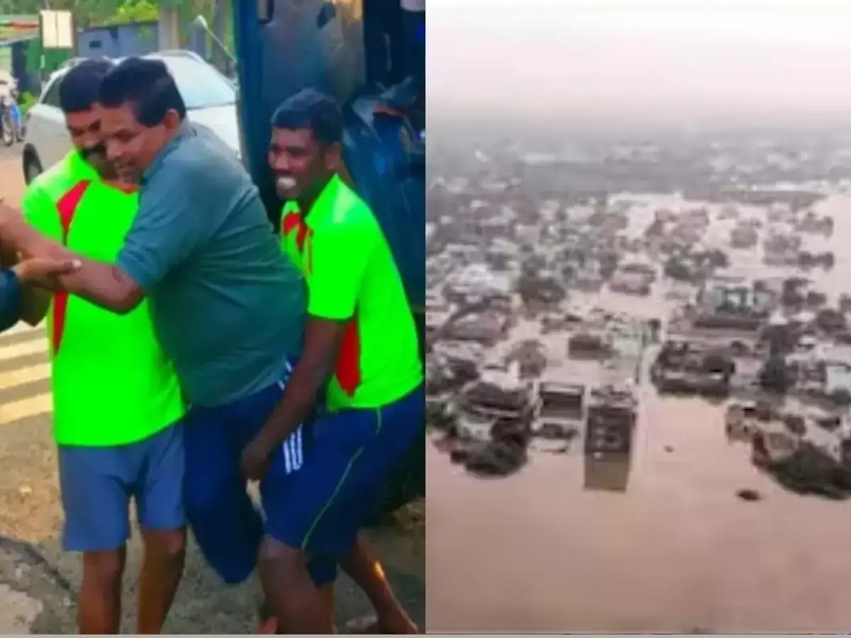 Minister Anitha Radhakrishnan Rescued After 3 Days Floods surrounded ...