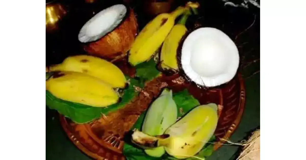 Coconut For Pooja,அர்ச்சனையில் வெற்றிலை, தேங்காய், வாழைப்பழம் ...