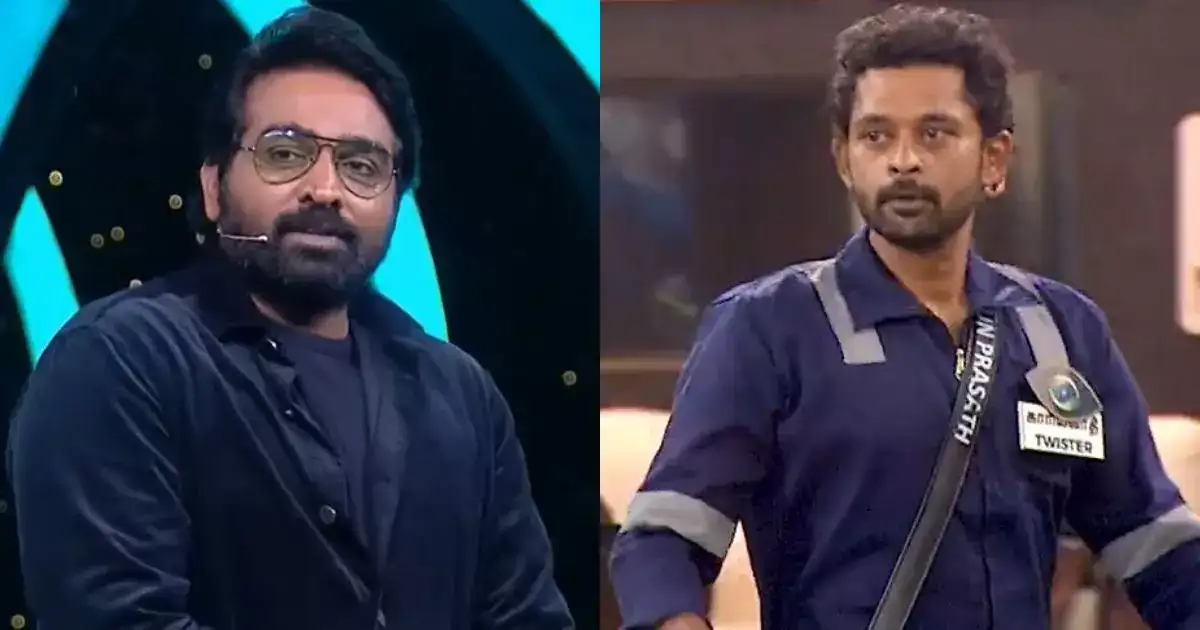 Arun Prasath is in no mood to calm down today in Vijay Sethupathi ...