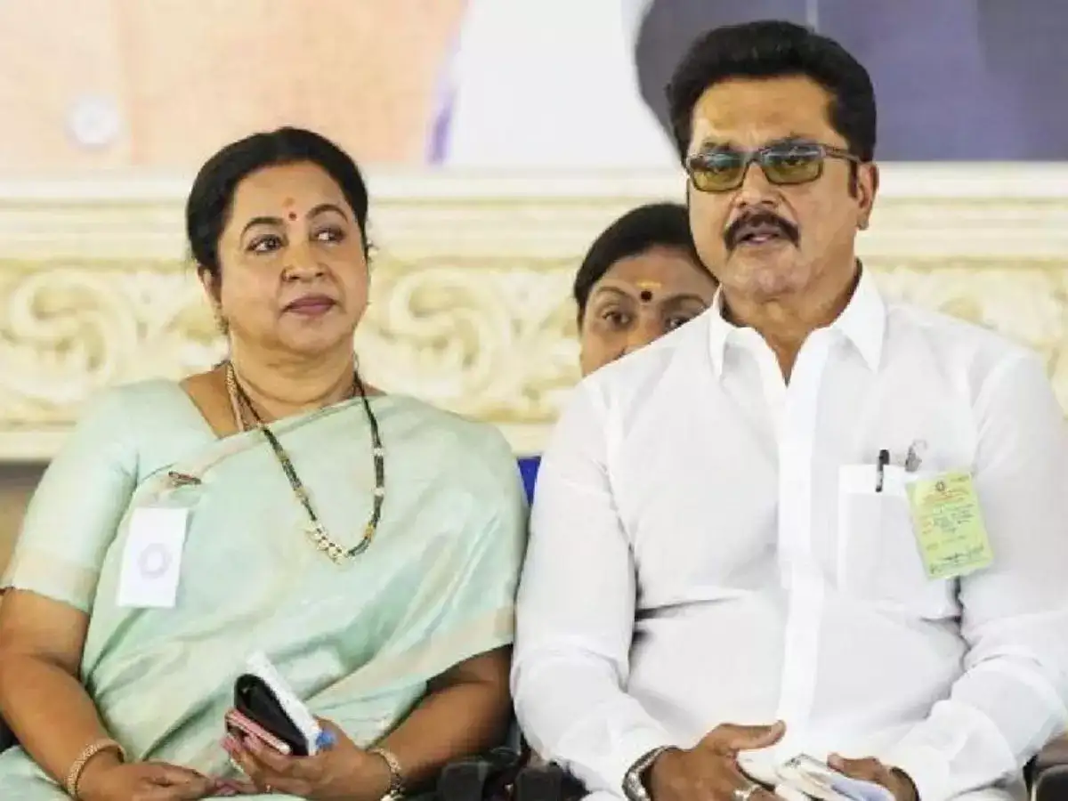 Radhika Sarathkumar Election Campaign In Virudhunagar Constitunency ...