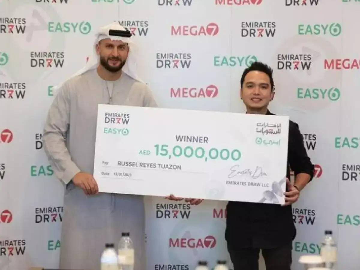 Dubai Lottery Winner Russel Reyes,ஒரே ஒரு டிக்கெட்; ரூ.33 கோடி பரிசு ...