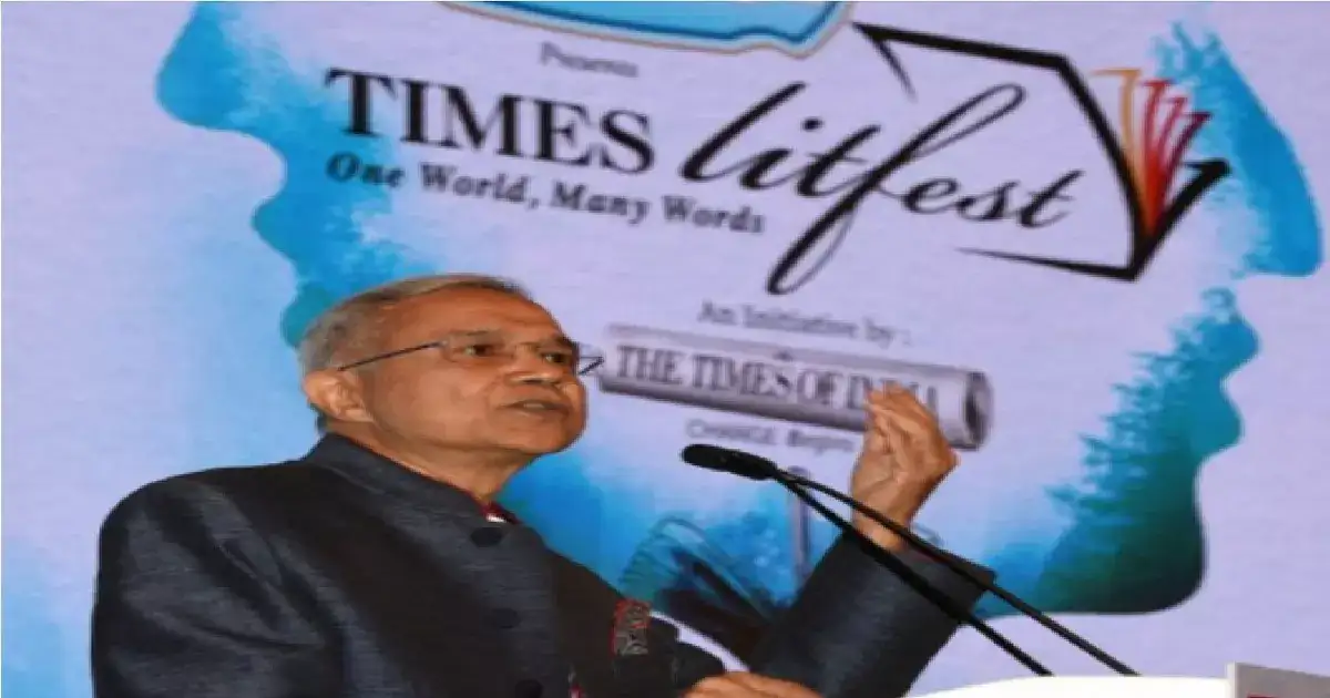 Times Litfest 2023 Samir Jain Speech,Times Litfest: देश, साहित्‍य आणि ...