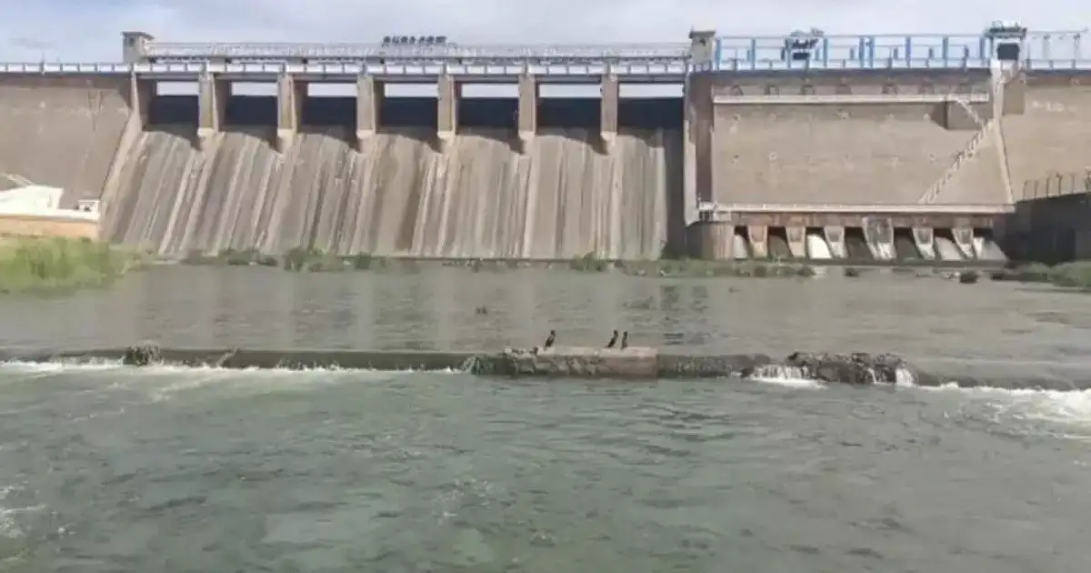 Vaigai Dam,தொடர் கனமழையால் உயர்ந்த வைகை அணை... முதற்கட்ட வெள்ள அபாய ...