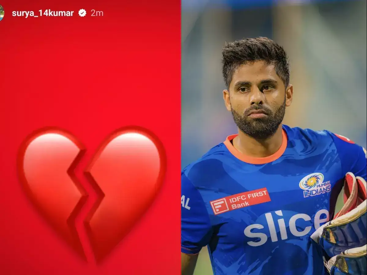 Suryakumar Yadav Heartbreak Emoji about Rohit Sharma Removal As Mumbai Indians Captain ...