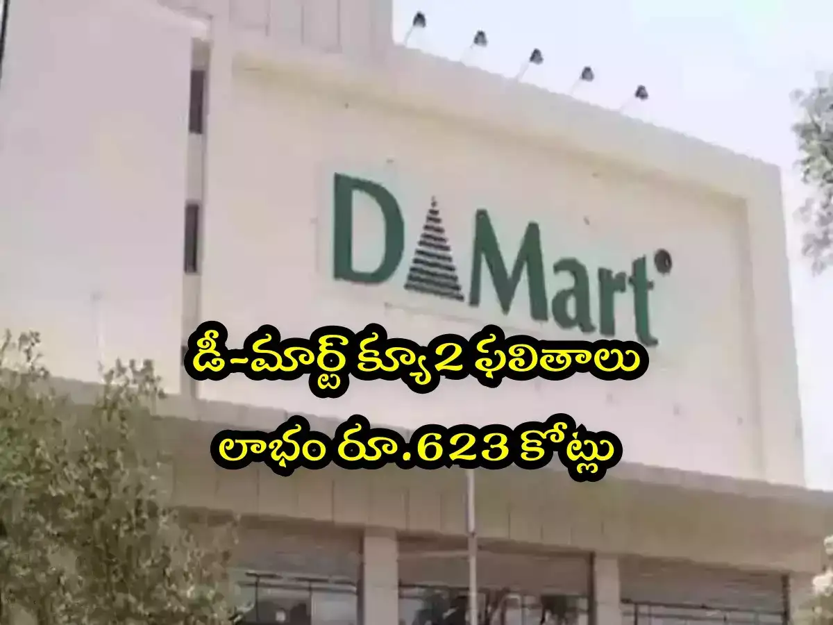 Avenue Supermarts,DMart Q2 Results: డీమార్ట్‌కు 3 నెలల్లో రూ.623 కోట్లు లాభం.. 18 శాతం పెరిగిన ...