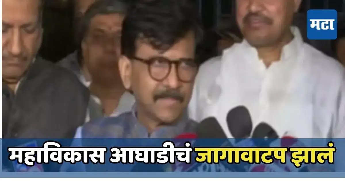 Mahavikas Aaghadi Loksabha Seat Sharing Sanjay Raut Press Conference ...