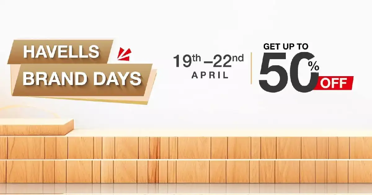 Amazon Sale Offers On Havells Appliances,Havells Brand Sale सेल का आज ...