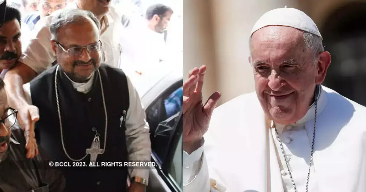 Franco Mulakkal Pope Francis Meet,കുറ്റവിമുക്തനായ ശേഷം ആദ്യമായി ബിഷപ്പ് ഫ്രാങ്കോ മുളയ്ക്ക ...