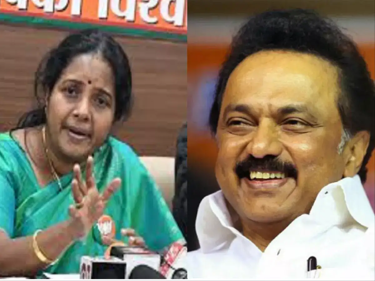 bjp mla vanathi srinivasan slams mk stalin: பாஜக பூஜ்ஜியமா.. எப்படிங்க அப்படி சொல்லலாம்.. நாங்க ...