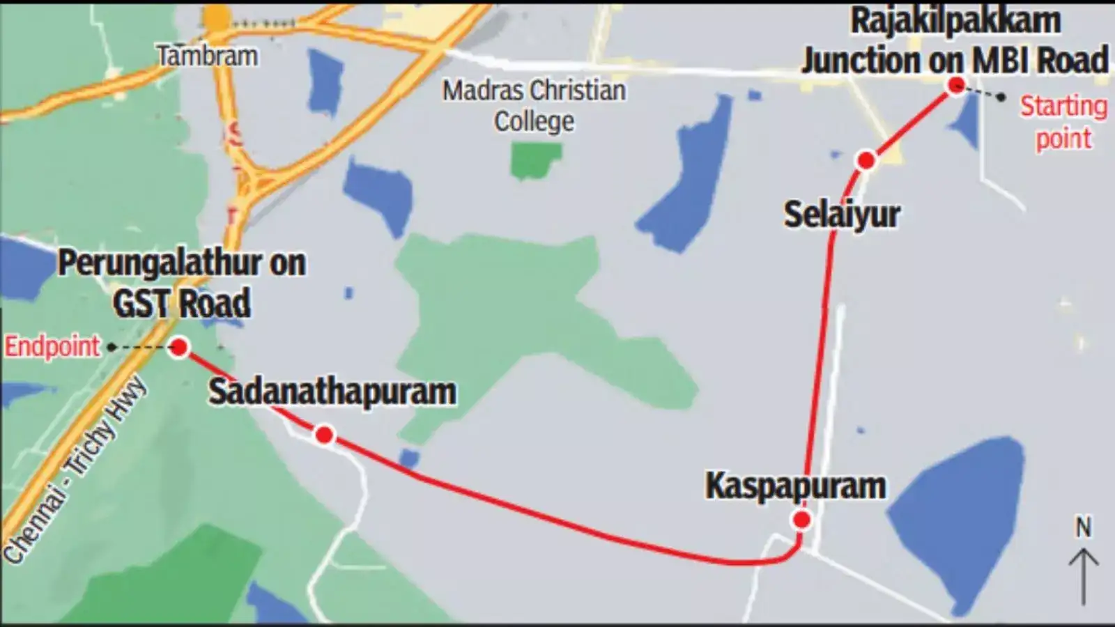 Tambaram New Bypass Road: தாம்பரம் கிழக்கு புறவழிச்சாலை: வந்தாச்சு குட் ...