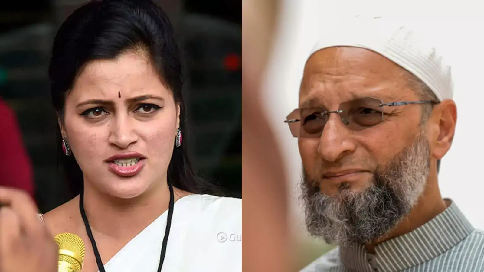 BJP Woman Leader Navneet Rana Warns Asaduddin Owaisi: "அடங்கியே இருங்க ...