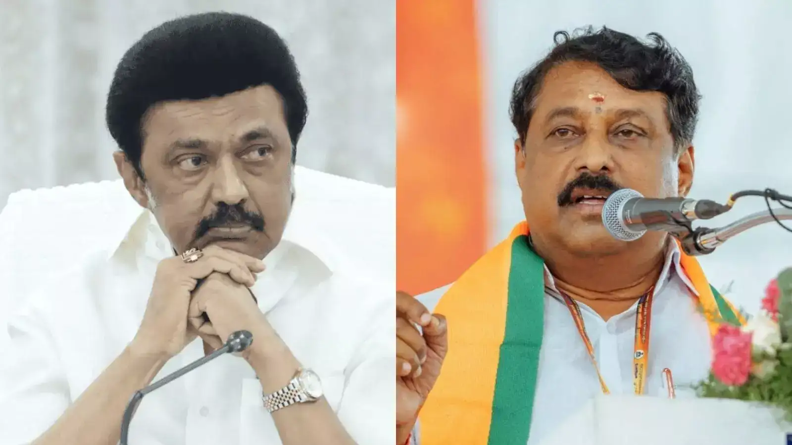Nainar Nagenthiran Slams MK Stalin On Governor RN Ravi Issue : ஆளுநரை ...
