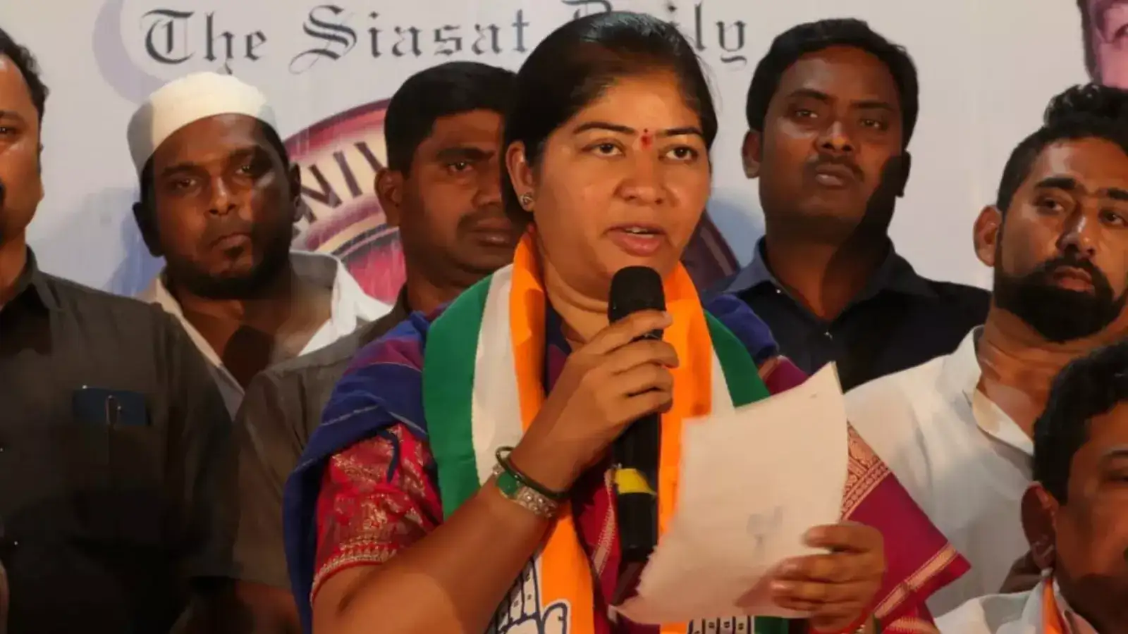 Telangana Congress Candidate Sunitha Mahender Reddy Releases ...