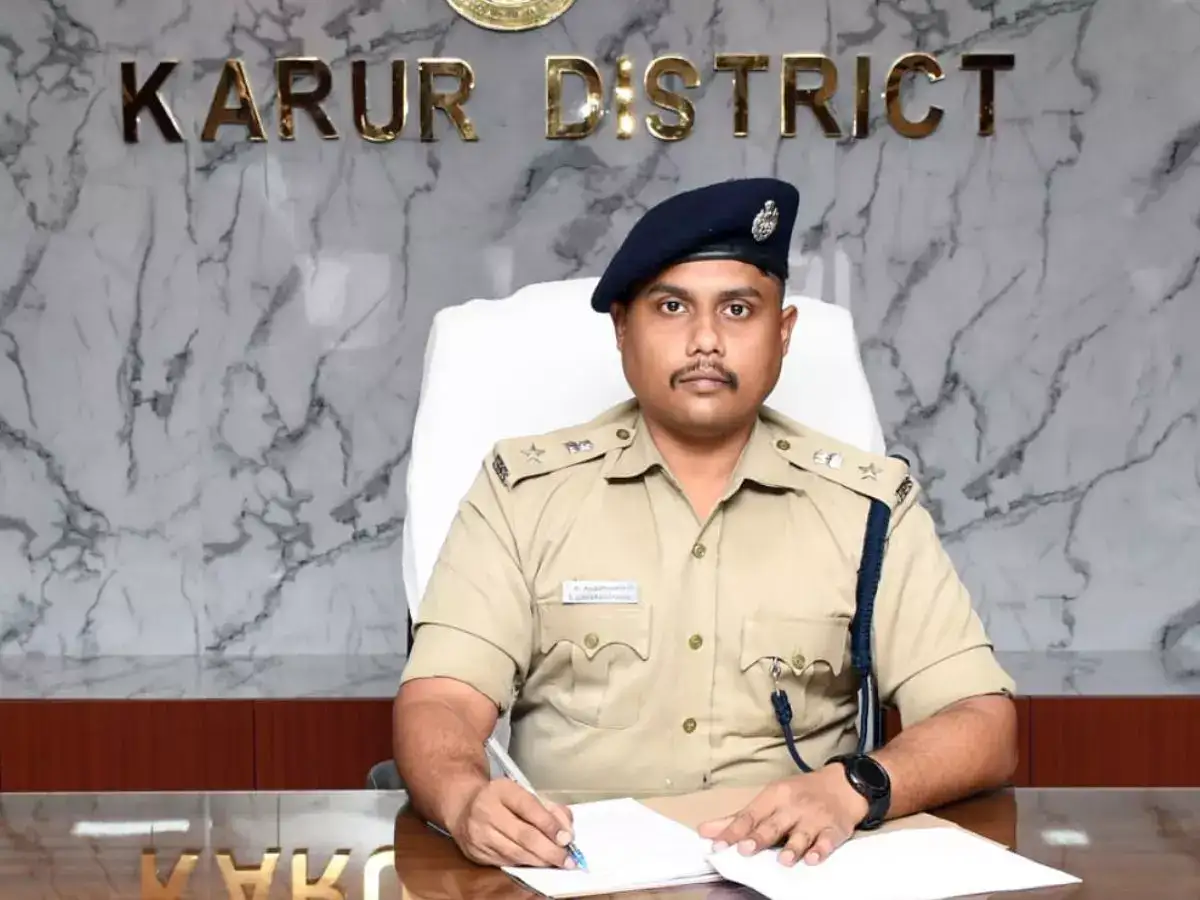 Karur Sp Sundaravathanan,கரூர் மாவட்ட புதிய எஸ்.பியாக சுந்தரவதனம் ...