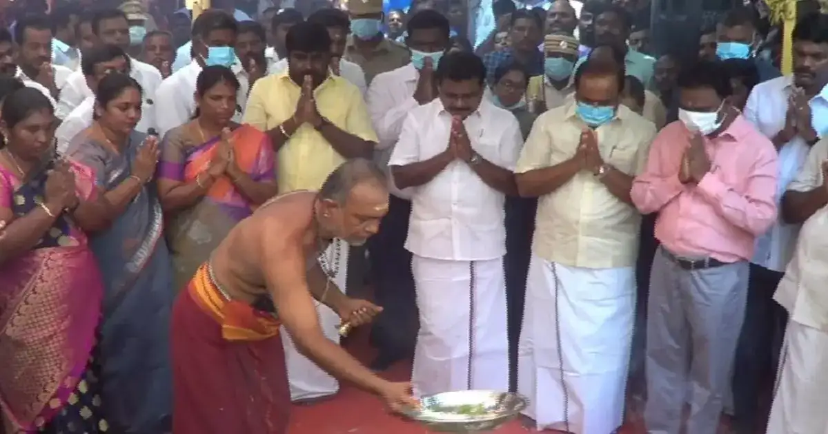 Minister Sakkarapani Visit Thoppampatti,திண்டுக்கல்: முதல்வரிடம் ...