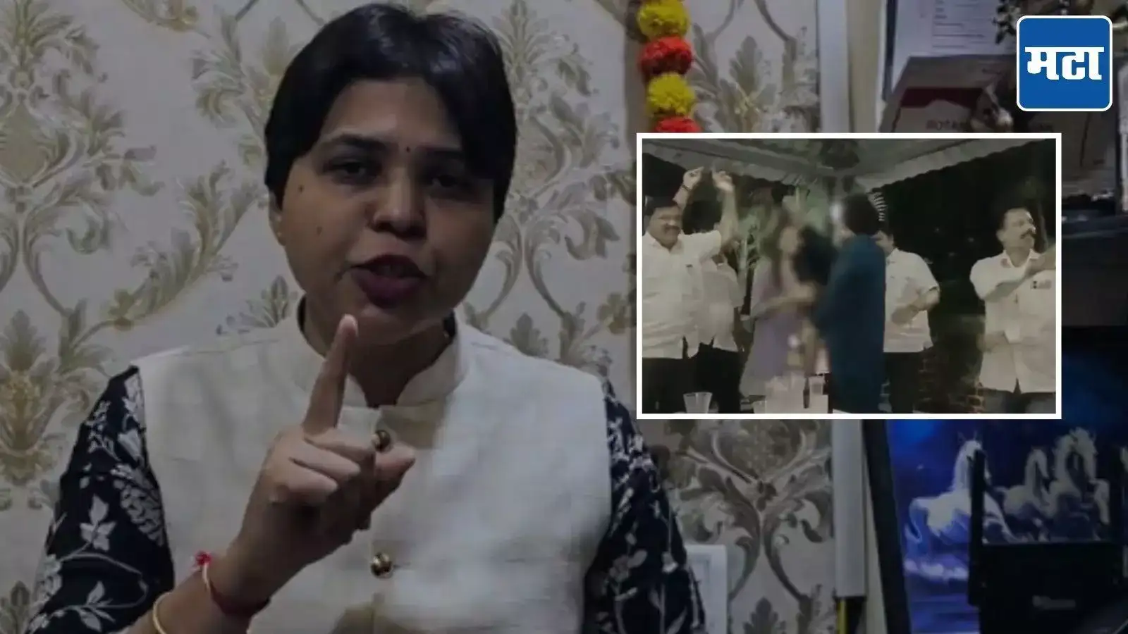 Ahilyanagar serious allegations against bjp district president exposing nitin dinkar who ...