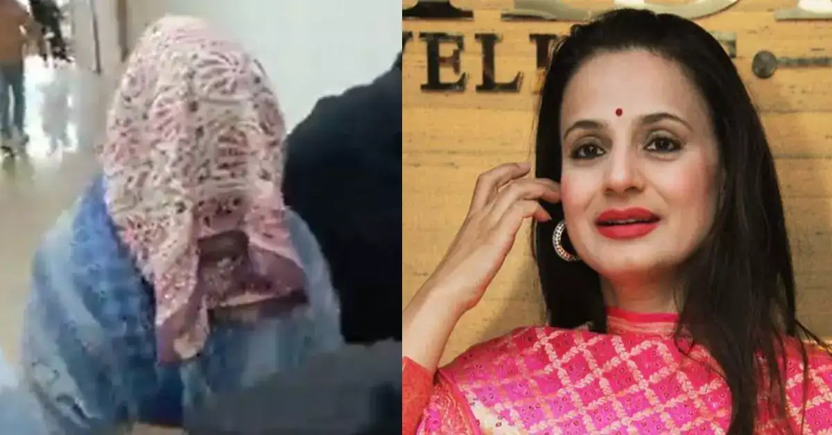 Amisha Patel Reached The Court Hiding Her Face 5 Years Old Case : तोंड ...
