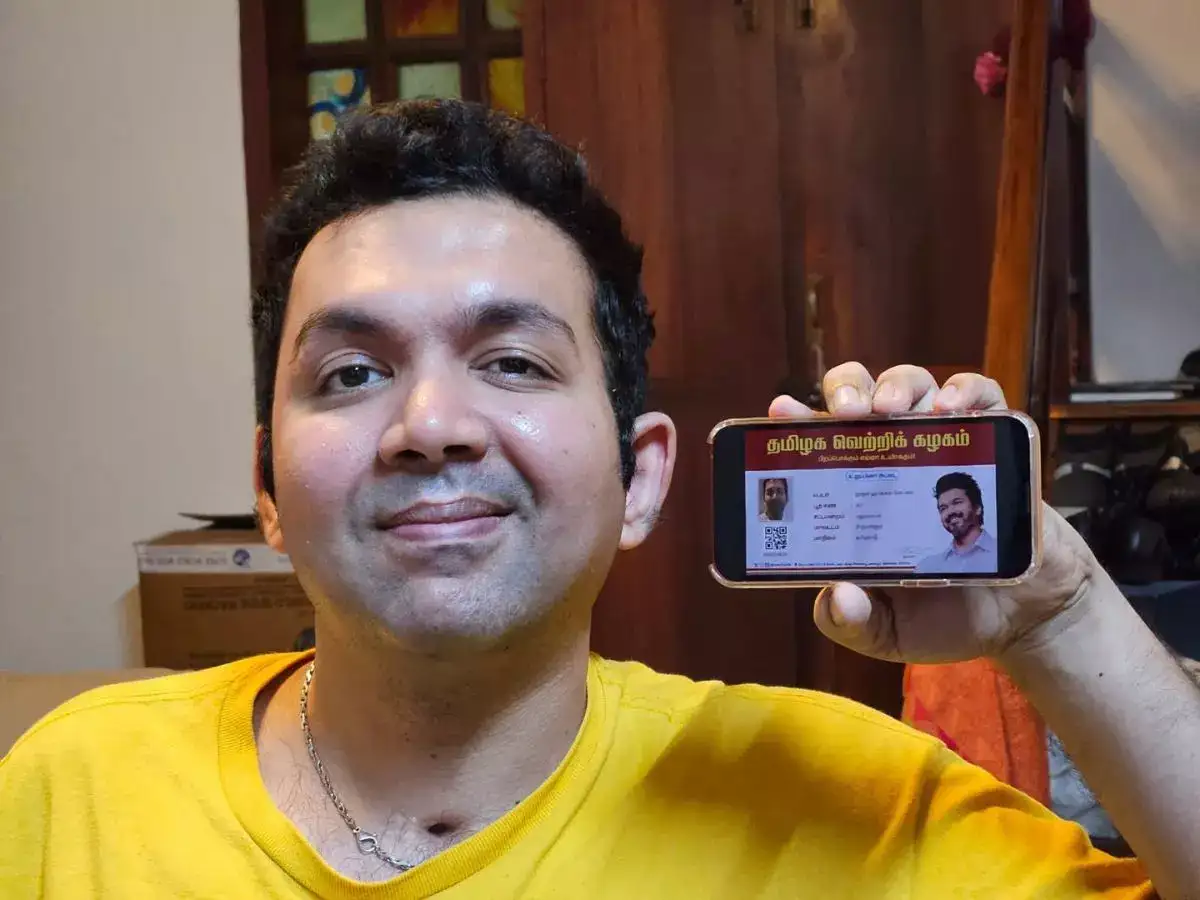 Actor Nassar Son Joined Vijay Party Tamilaga Vettri Kazhagam : விஜய் ...