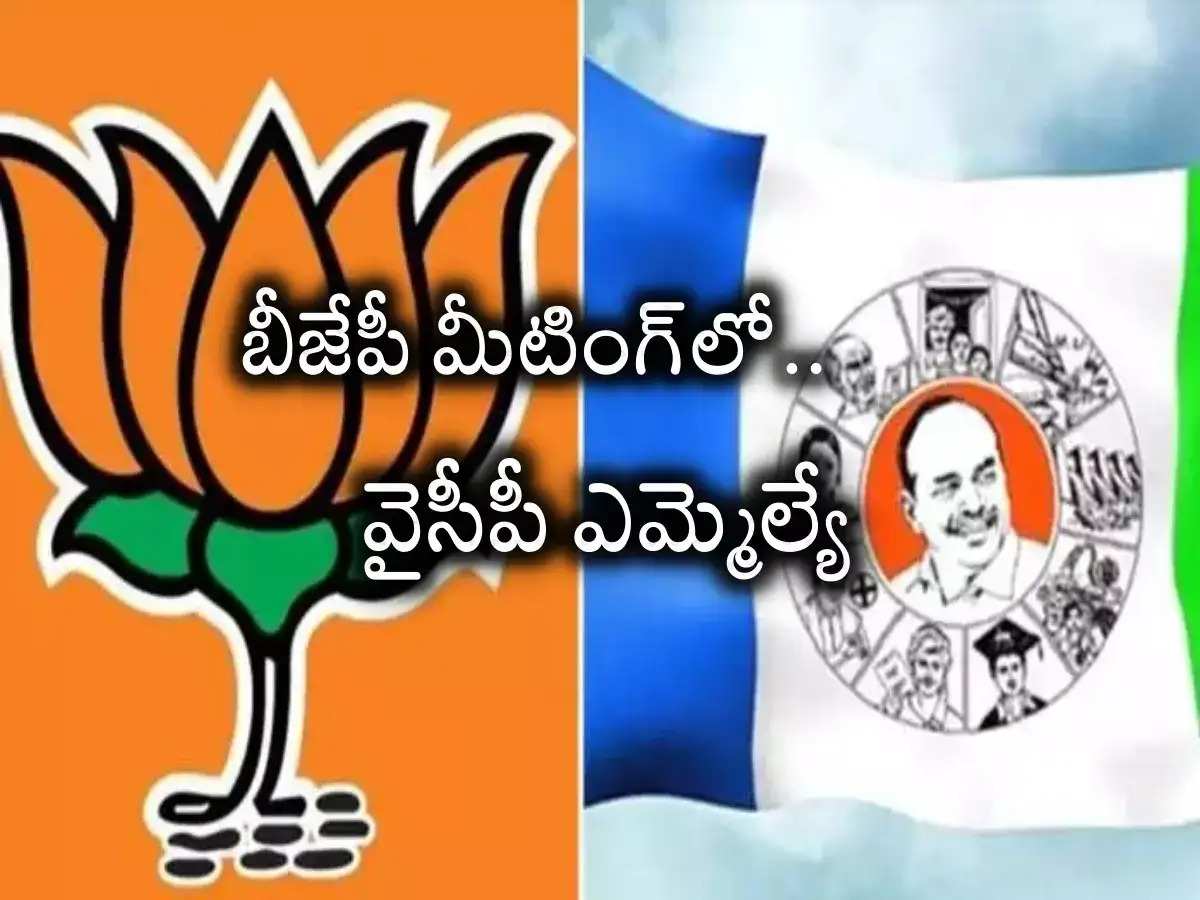 Kapu Ramachandra Reddy,అధికార పార్టీకి మరో షాక్.. బీజేపీ మీటింగ్‍లో ప్రత్యక్షమైన వైసీపీ ...